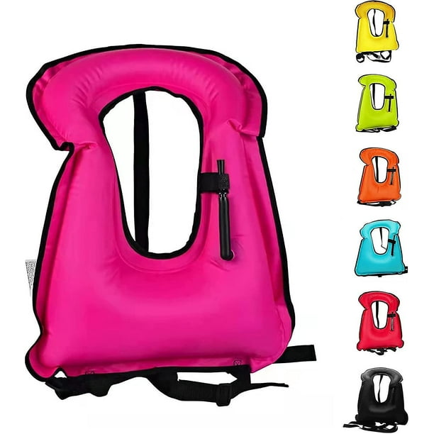 Snorkel Vest For Adults, Portable Swim Vest Jackets, Kayaking Buoyancy ...