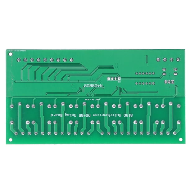 Zerodis Relay 8 Input 8 Output RS485 DIN35 Rail Box Shell PLC Expansion Board 24V N4D8B08,Rail ...