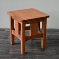 Mission Oak Slat End Table - Michael's Cherry (MC1) - Walmart.com