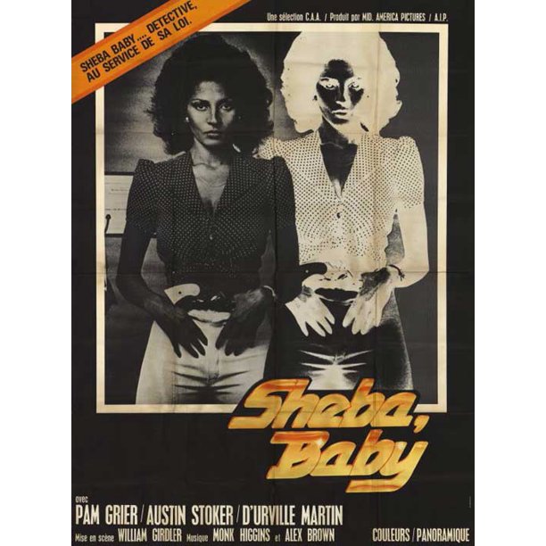 Sheba Baby - movie POSTER (Style B) (11" x 17") (1975) - Walmart.com