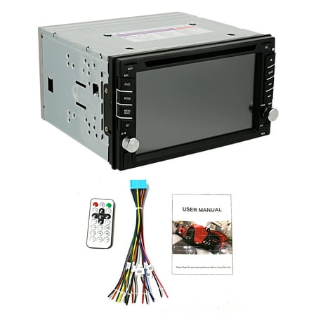 Trayknick 1 Set Car DVD Player 6.2-Inch Large Screen High Pixel Density ...