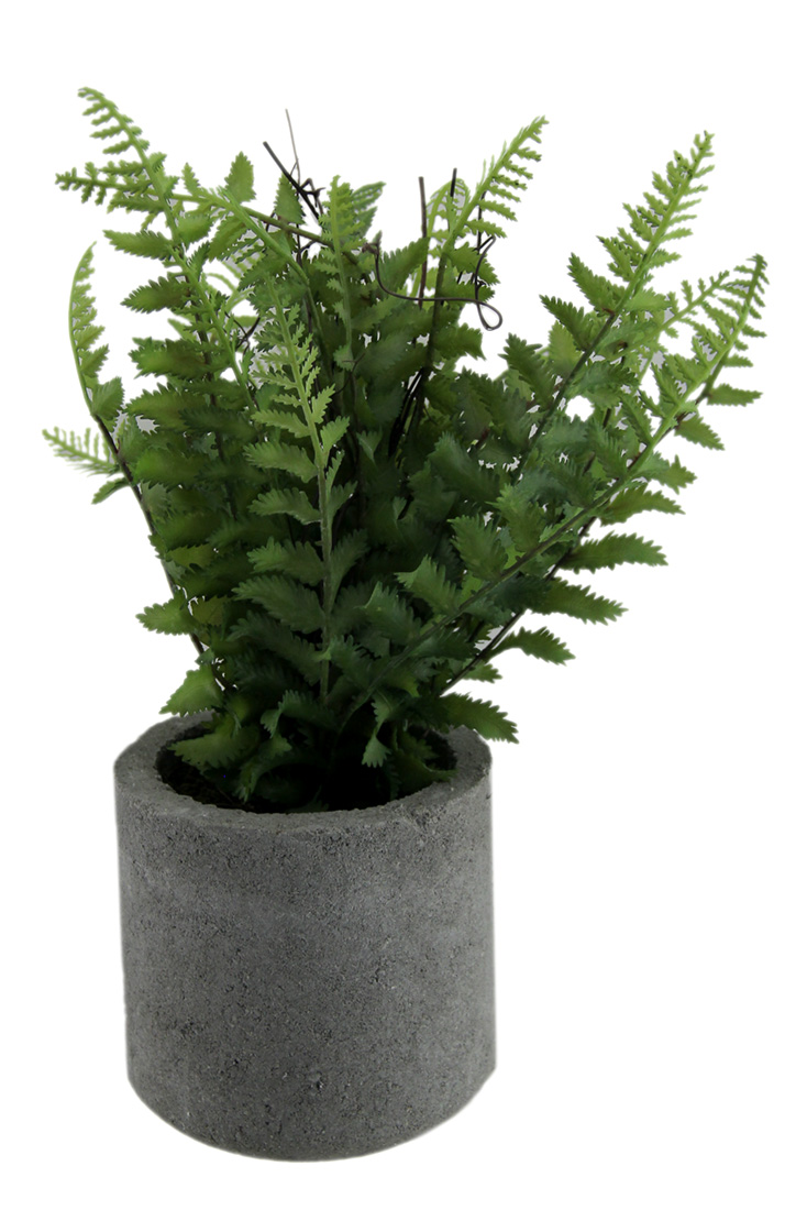 artificial fern,faux fern grey ferns faux grey fern Craft Supplies ...