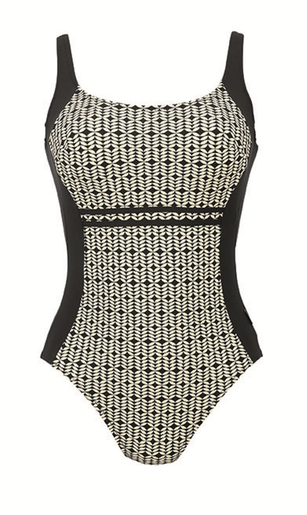 Rosa Faia Finja Women`s One-piece Swimsuit, 16F, black velvet - Walmart.com