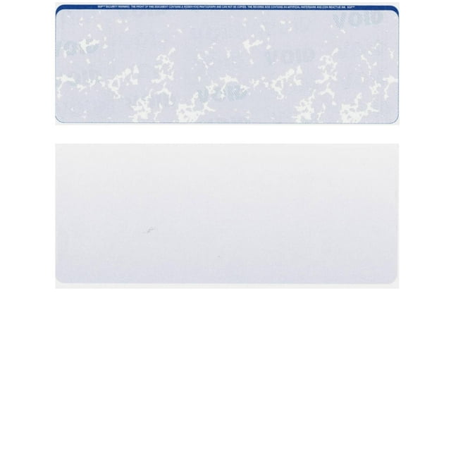 Zapco Security Check Paper, 24lb w Blue Marble Pattern, 8-1/2" x 11 ...