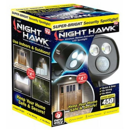 Ontel Products 239728 450 lumen Night Hawk Super Bright LED Outdoor ...