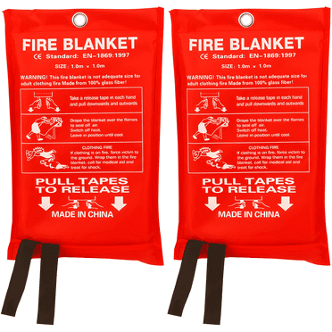 Costyle Thermal Fire Blanket - Camping, Home, Kitchen, Office, Caravan ...