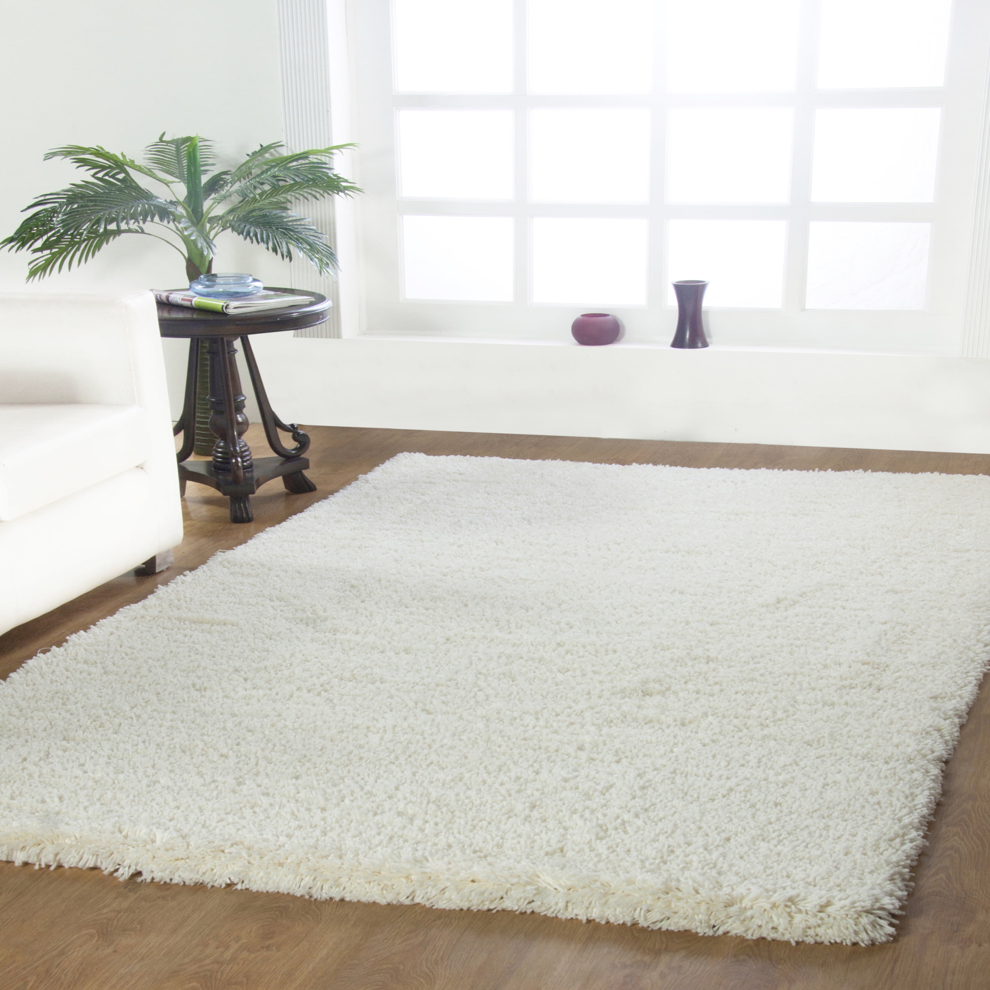 Affinity Home Collection Home-soft Luxurious Plush Shag Rug (4' x 6 ...