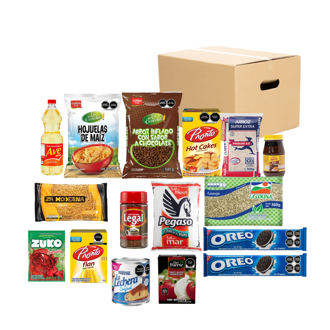 Despensa Empresarial Básica Económica 15 Alimentos Completa | Walmart ...