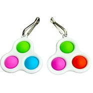 Disney Princess Castle High-Quality Silicone Fidget Toy Keychain ...