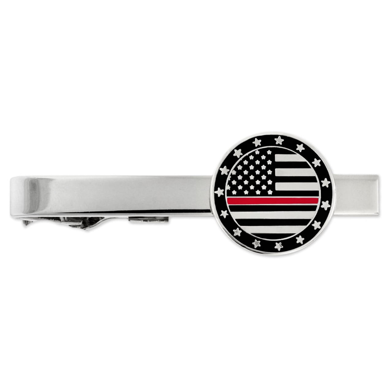 Thin Red Line Tie Clip - Walmart.com