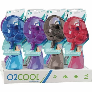 O2cool 8101 Deluxe Battery-operated Handheld Water-misting Fan- Colors ...