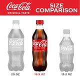Coca-Cola Classic Soft Drink, Refreshing Coke Soda Pop, 16.9 fl oz ...