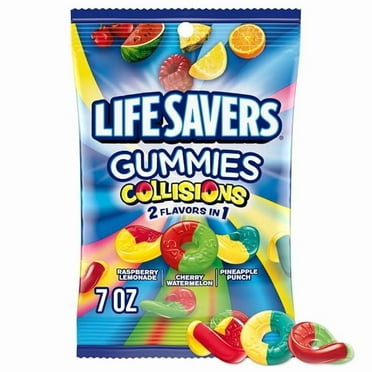 Life Savers Chewy Collisions Gummy Candy - 7 oz Bag - Walmart.com