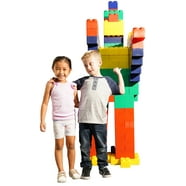 BiggoBlocks Jumbo Blocks for Kids Ages 3-8 — Indoor & Outdoor Building ...