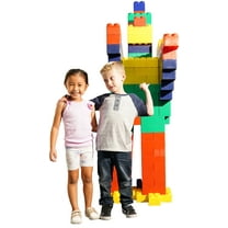 BiggoBlocks Jumbo Blocks for Kids Ages 3-8 — Indoor & Outdoor Building ...