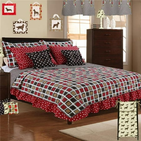 Cotton Tale Designs HTFQQ Houndstooth Full & Queen Reversible Quilt ...