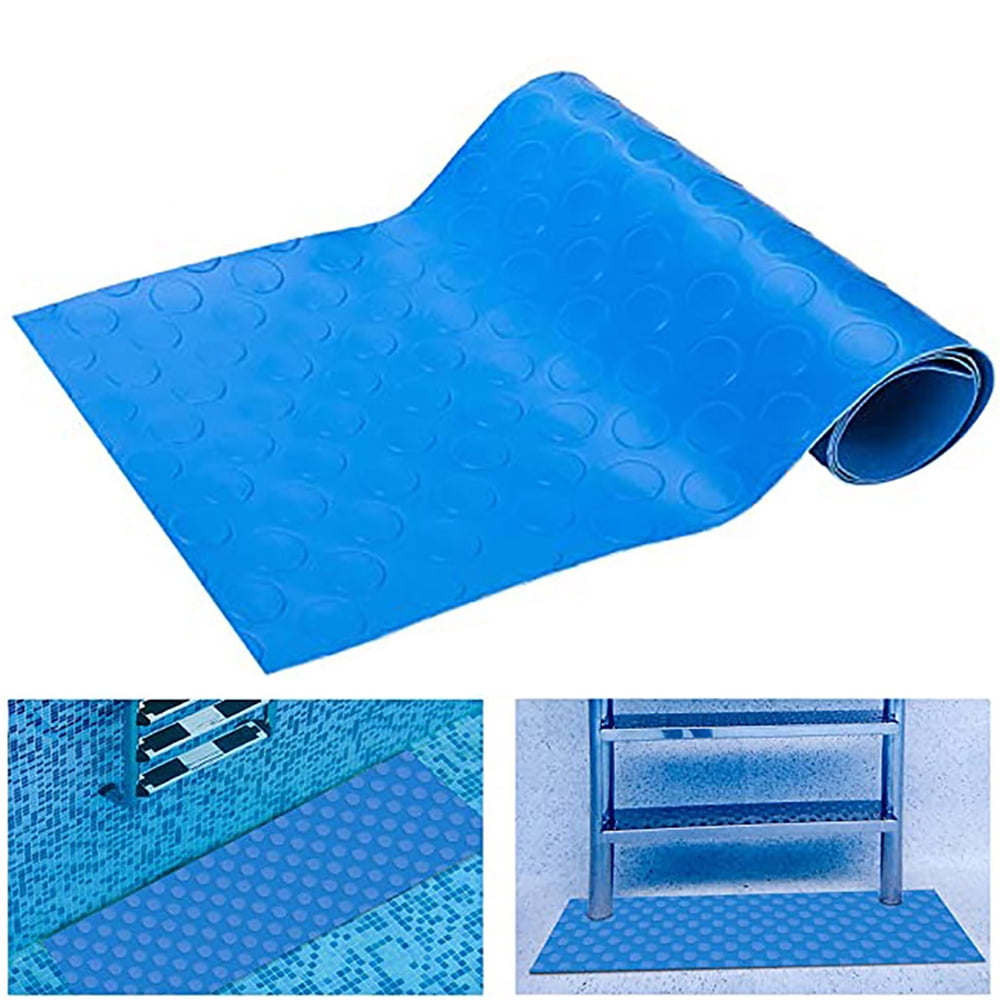 Swimming Pool Ladder Mat, Anti-slip Rubber Pad Swimming Pool Step Mat ...