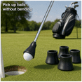 10-Pack Golf Ball Retriever Suction Cup, Rubber Pick Up Grabber for ...