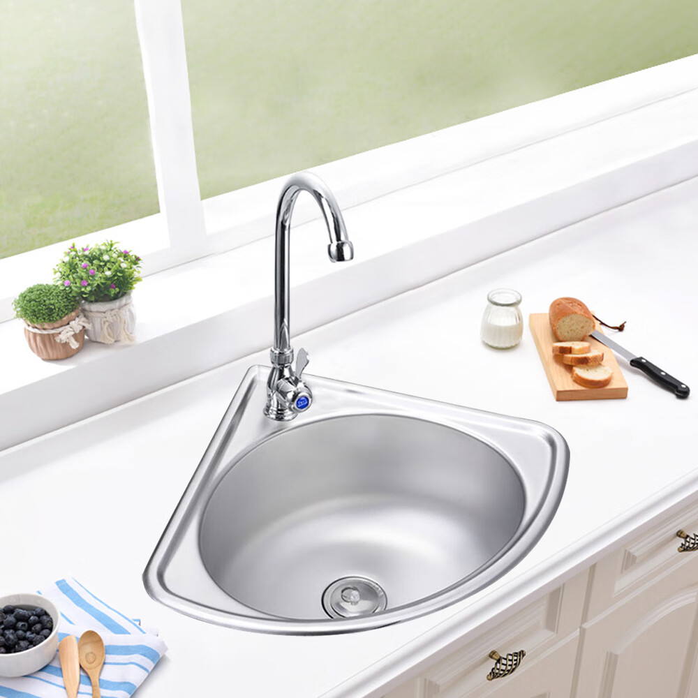 Cami Mini Corner Wall Hung Basin, White - Walmart.com