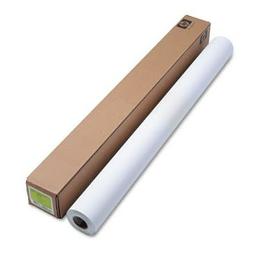 HP Wide Format Pro Matte Canvas Paper Roll, 42" x 50 ft, 16 mil, White ...