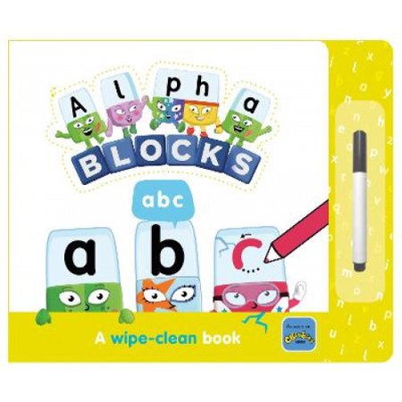 Alphablocks ABC: A Wipe-Clean Book [Board book] | Walmart Canada
