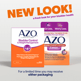 AZO Bladder Control & Weight Management Pills, Leak Reduction Support ...