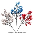 4th of July Red White Blue Artificial Wintersweet Branches - Simulated ...