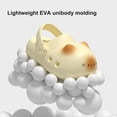 Cat Paw Slippers, 3D Ears & Tail, Thick EVA Cloud Cushion Sole ...