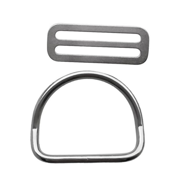 Aoanydony Heavy Duty Diving Weight Belt Keeper with Bent D Ring for 5cm Webbing - Walmart.com