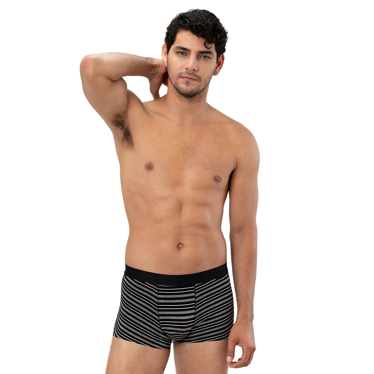 Paquete de Bóxer para Caballero Forte Underwear Modelo Carlos, Estilo ajustado, Colores obscuros ...