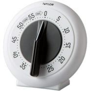 SANWOOD Mechanical Timer Portable 60 Minutes Kitchen Mechanical Dial ...