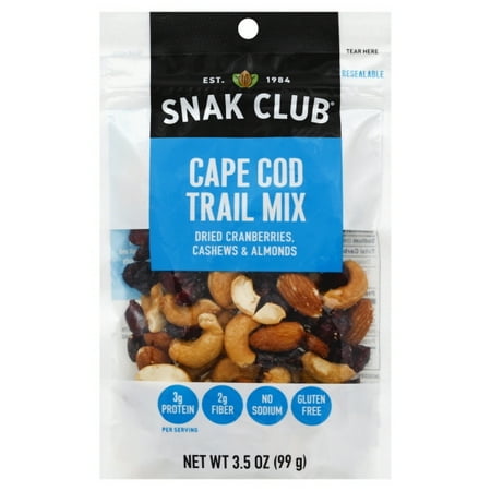 Snak Club Cape Cod Trail Mix, 3.5 oz - Walmart.com