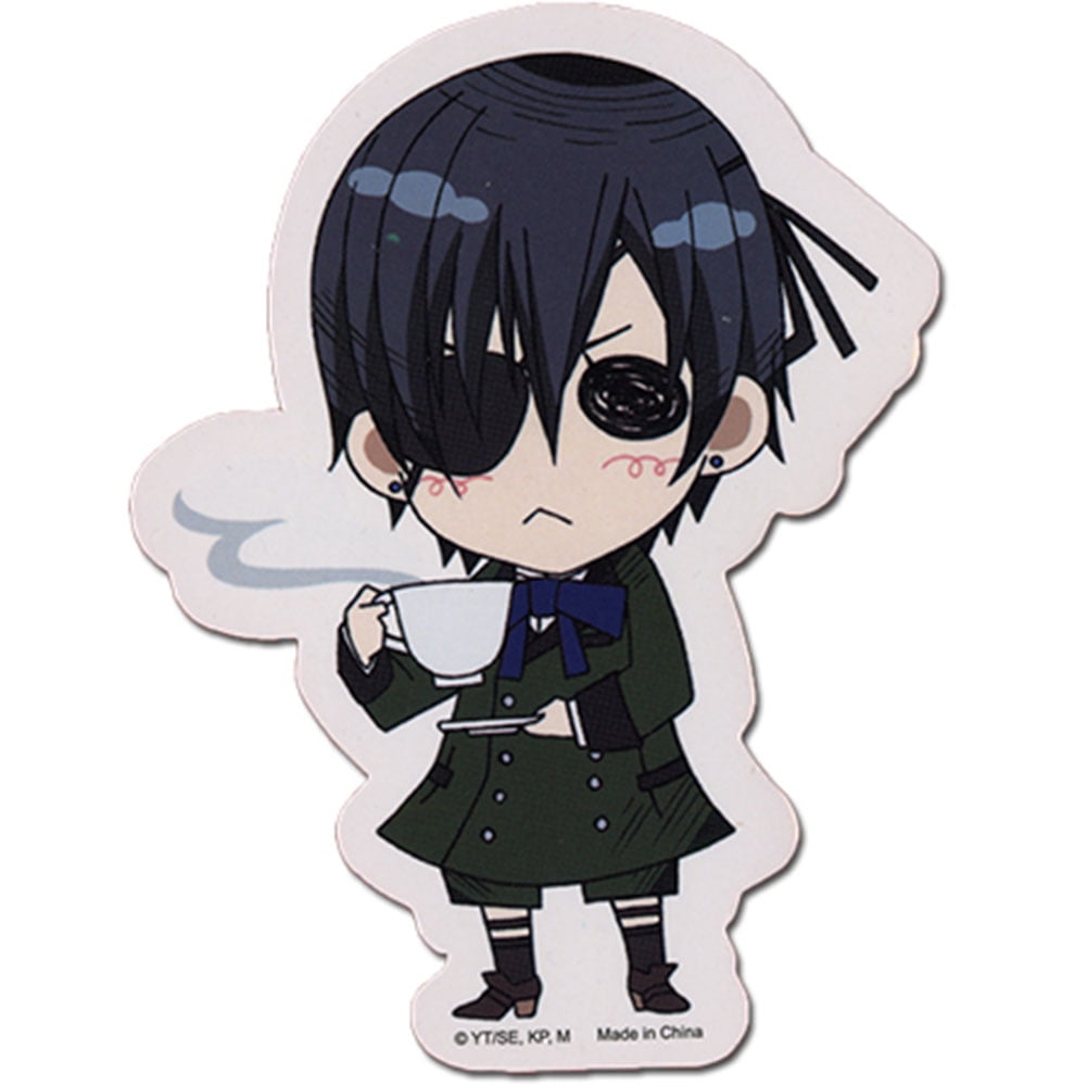 Black Butler Sticker - Walmart.com