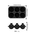 ASamuelworld Large Ice Ball Maker with Lid, 6 x 2.5 Inch Ice Balls ...