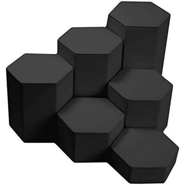Black Leatherette Jewelry Display Riser Stand Pedestal for Accessories ...