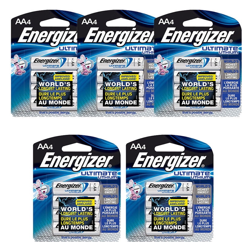 20 Pack Energizer Aa Ultimate Lithium Batteries