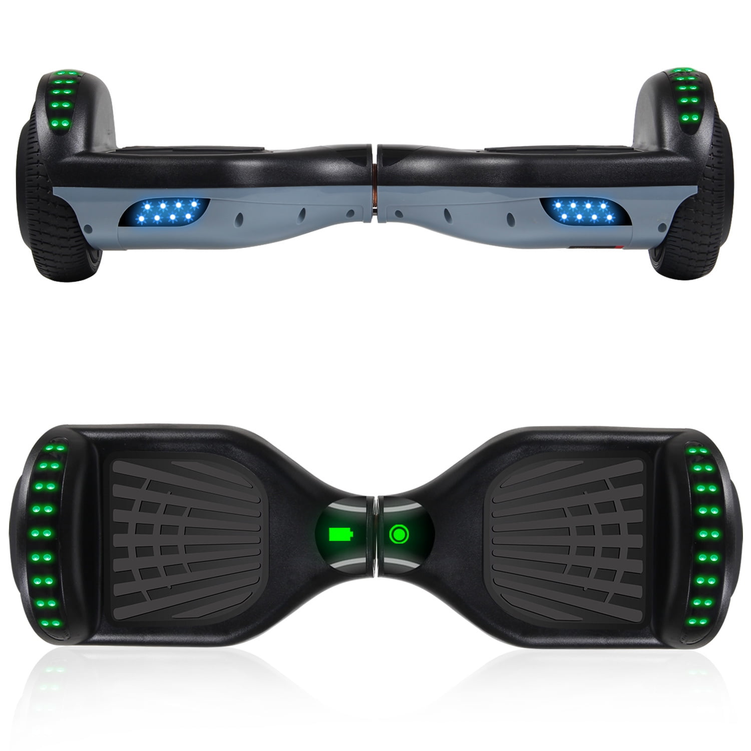 LIEAGLE Dual Motors Bluetooth Hoverboard with LED Lights Self-Balancing ...