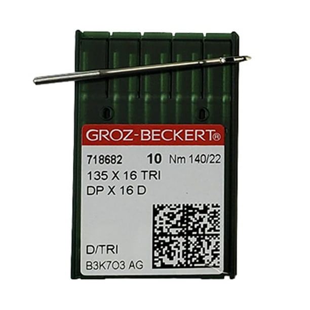 135x16 Walking Foot Industrial Sewing Machine Needles Size 140/22 10 Pack Groz-Beckert - Walmart ...