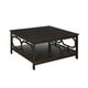 Convenience Concepts Omega Square 36" Coffee Table, Multiple Finishes ...