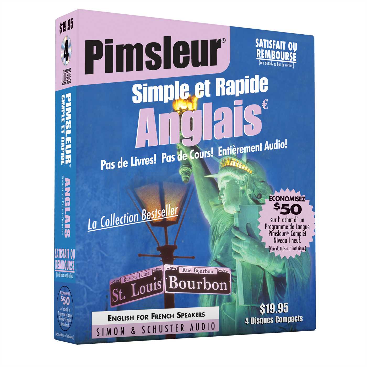 Pimsleur English For French Speakers Quick Simple Course Level 1