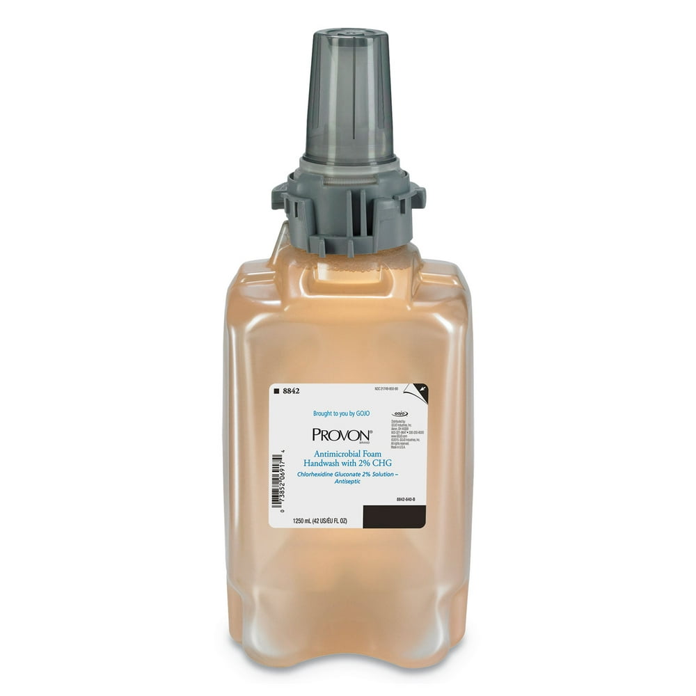 PROVON Antimicrobial Foam Handwash 1250mL 3/Carton 884203 - Walmart.com ...