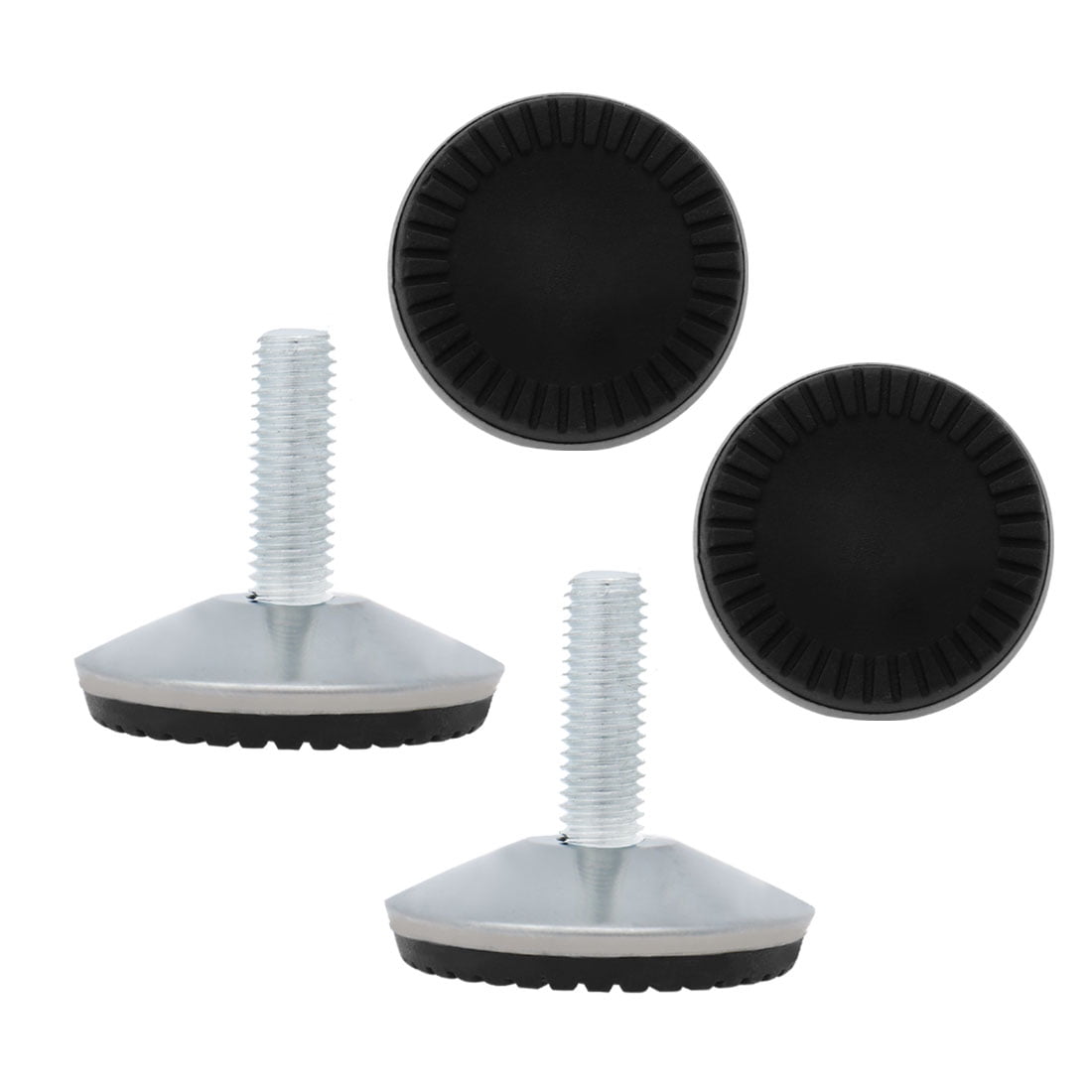 M10 x 30 x 50mm Leveling Feet Adjustable Leveler for Table Machine Leg ...