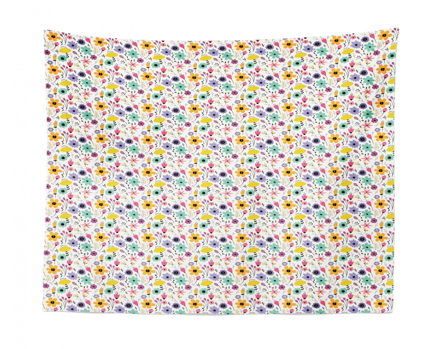 Colorful Tapestry, Pattern with Circles from Polka Dots Funky Colors ...