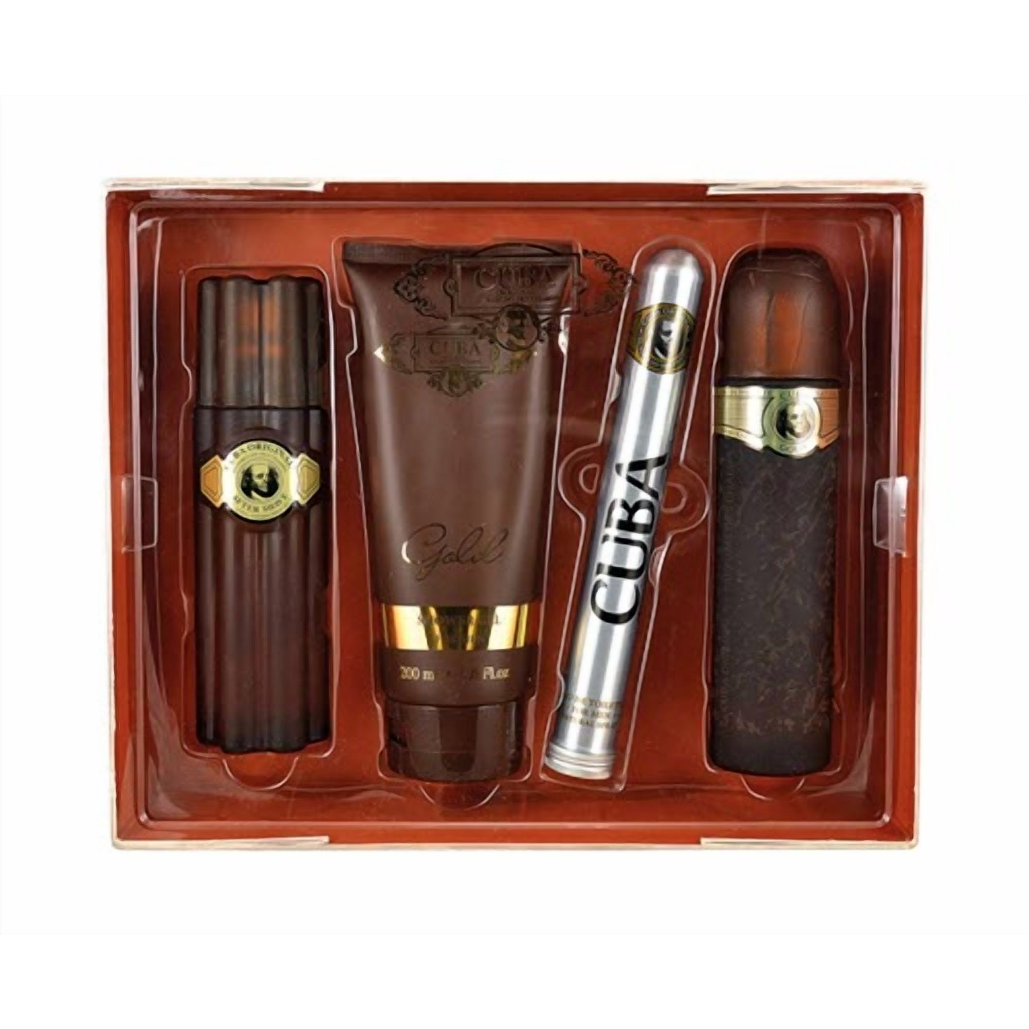 Click here for Cuba Gold Edt 4pcs Gift Set For Him 4 prices