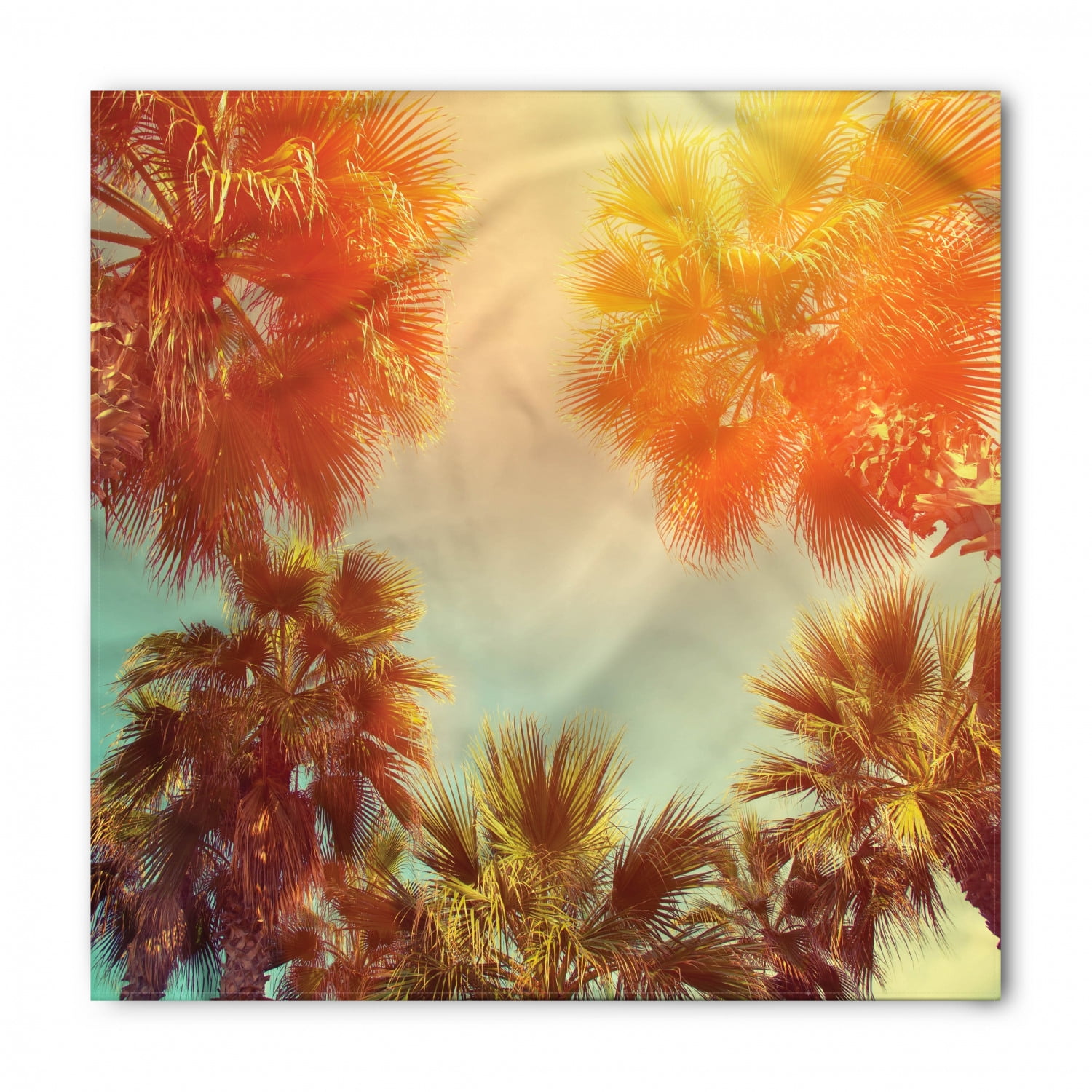 Palm Tree Bandana, Rest Under Trees, Unisex Head and Neck Tie, by ...