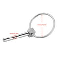 1/2Pcs Trailer Lock Pin Stainless Steel Round Safety Pin Fasteners ...