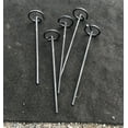 Sandbaggy Circle Top Pins, 6-Inch Landscape Staples, Steel Garden ...