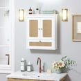 Bathroom Cabinet Wall Mounted, Small Bathroom Wall Cabinet Over Toilet ...