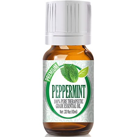 Healing Solutions 10ml Oils - Peppermint Essential Oil - 0.33 Fluid ...