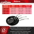 Magefesa Balance 7-Inch Stainless Steel Frying Pan with Xylan Plus Non ...